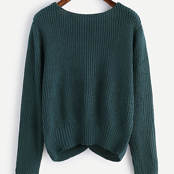 Sweaters | Twist Front Sweater | Poshmark